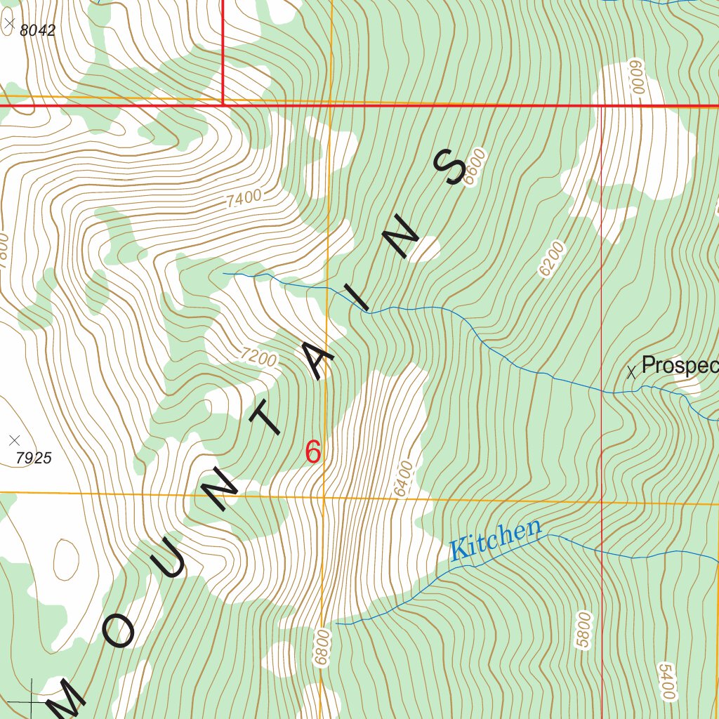 Log Mountain, ID FSTopo Legacy Map by US Forest Service - Topo | Avenza ...
