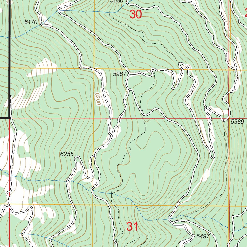 Lone Tree, ID FSTopo Legacy Map by US Forest Service - Topo | Avenza Maps