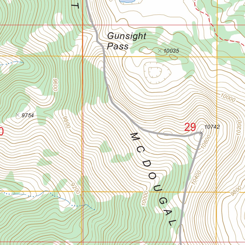 Lookout Mountain, WY FSTopo Legacy Map by US Forest Service - Topo ...