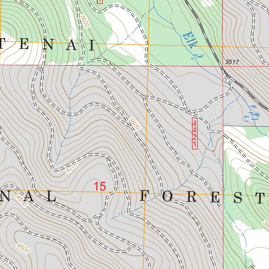 Loon Lake, MT FSTopo Legacy Map by US Forest Service - Topo | Avenza Maps