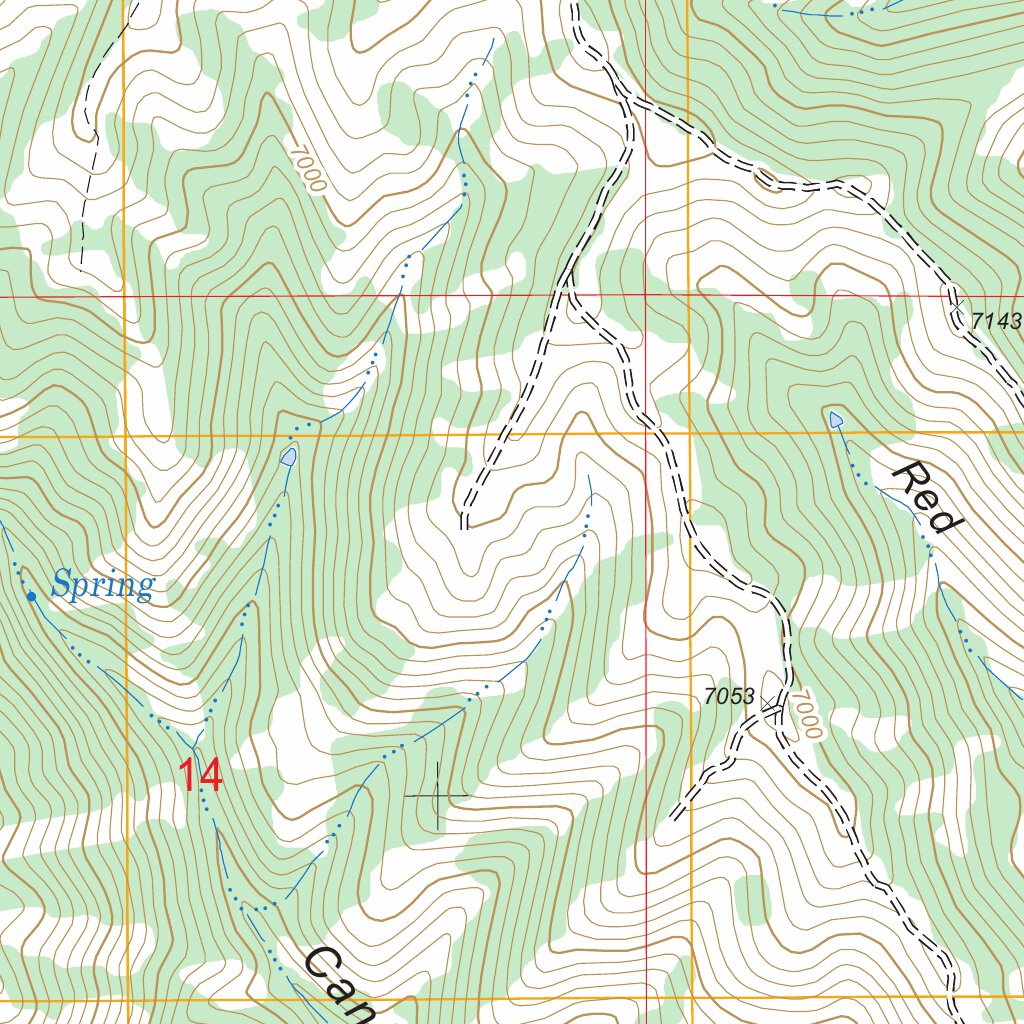 Lost Creek Dam, UT FSTopo Legacy Map by US Forest Service - Topo ...