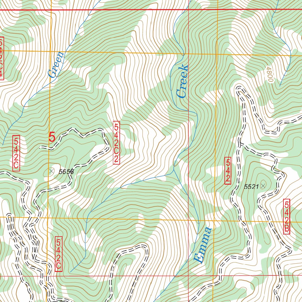 Lowman, ID FSTopo Legacy Map by US Forest Service - Topo | Avenza Maps