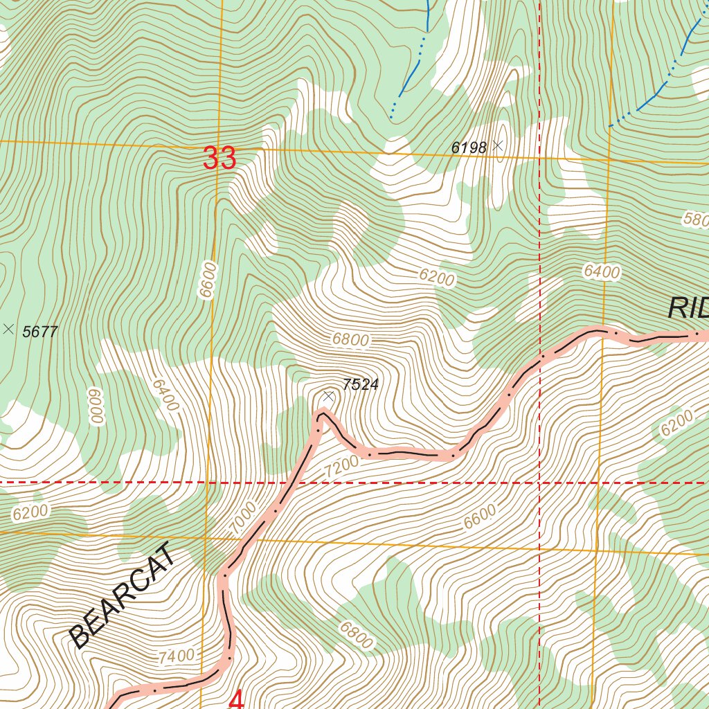 Lucerne, WA FSTopo Legacy Map by US Forest Service - Topo | Avenza Maps