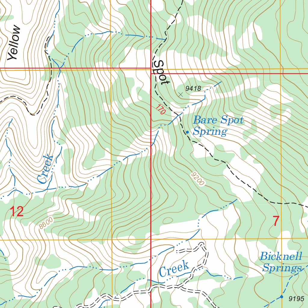 Lyman, UT FSTopo Legacy Map by US Forest Service - Topo | Avenza Maps