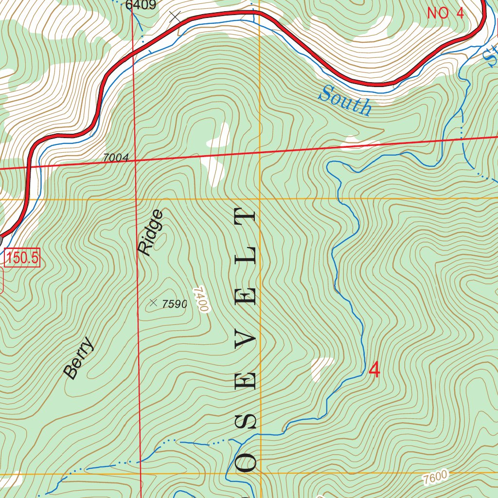 Lyons, CO FSTopo Legacy Map by US Forest Service - Topo | Avenza Maps