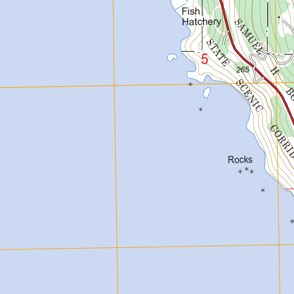 Mack Point, OR FSTopo Legacy Map by US Forest Service - Topo | Avenza Maps