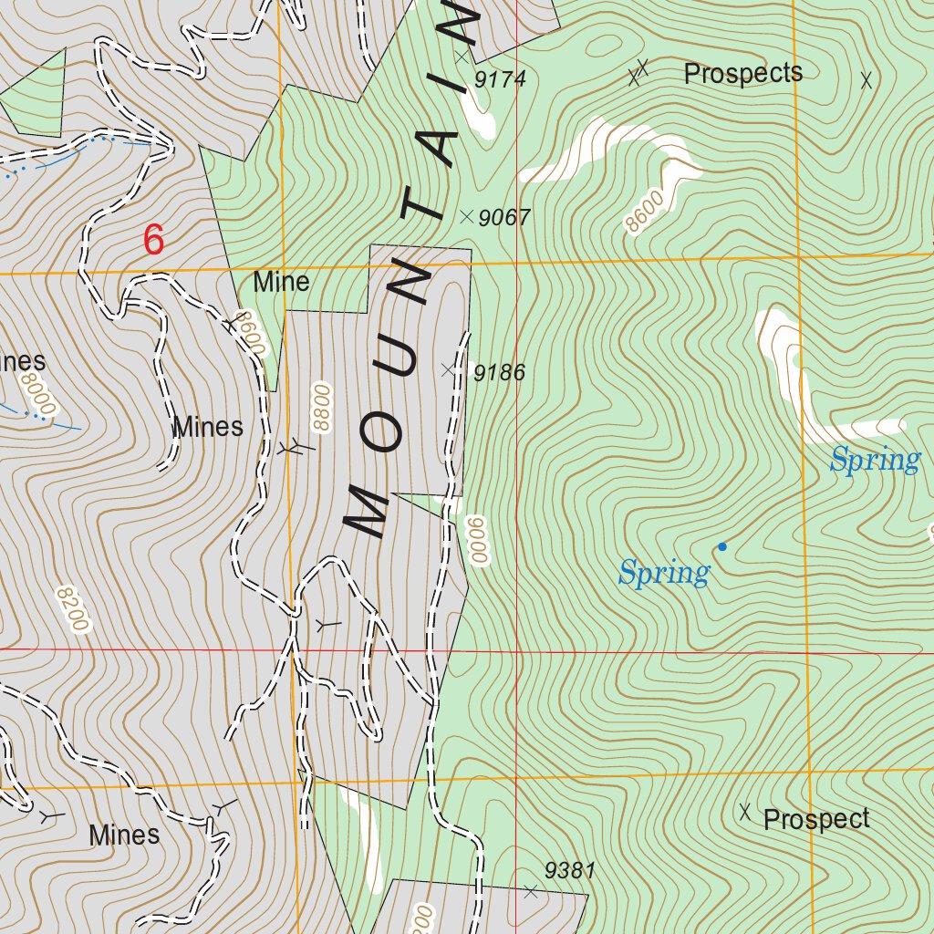 Magdalena, NM FSTopo Legacy Map by US Forest Service - Topo | Avenza Maps