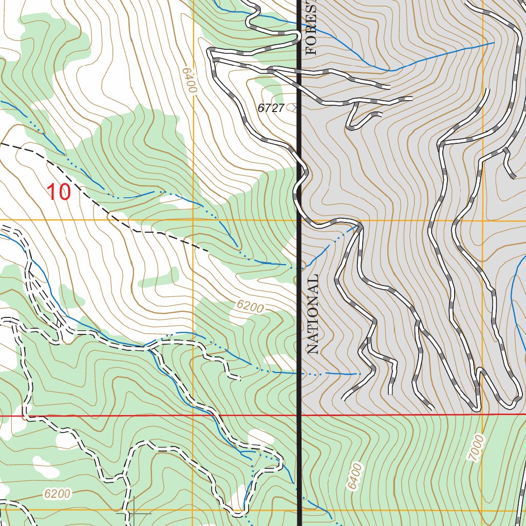Manger Park, MT FSTopo Legacy Map by US Forest Service - Topo | Avenza Maps