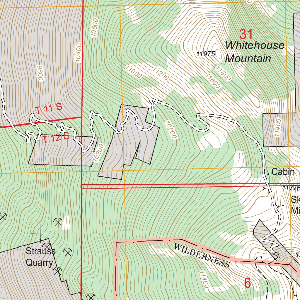 Marble, CO FSTopo Legacy Map by US Forest Service - Topo | Avenza Maps