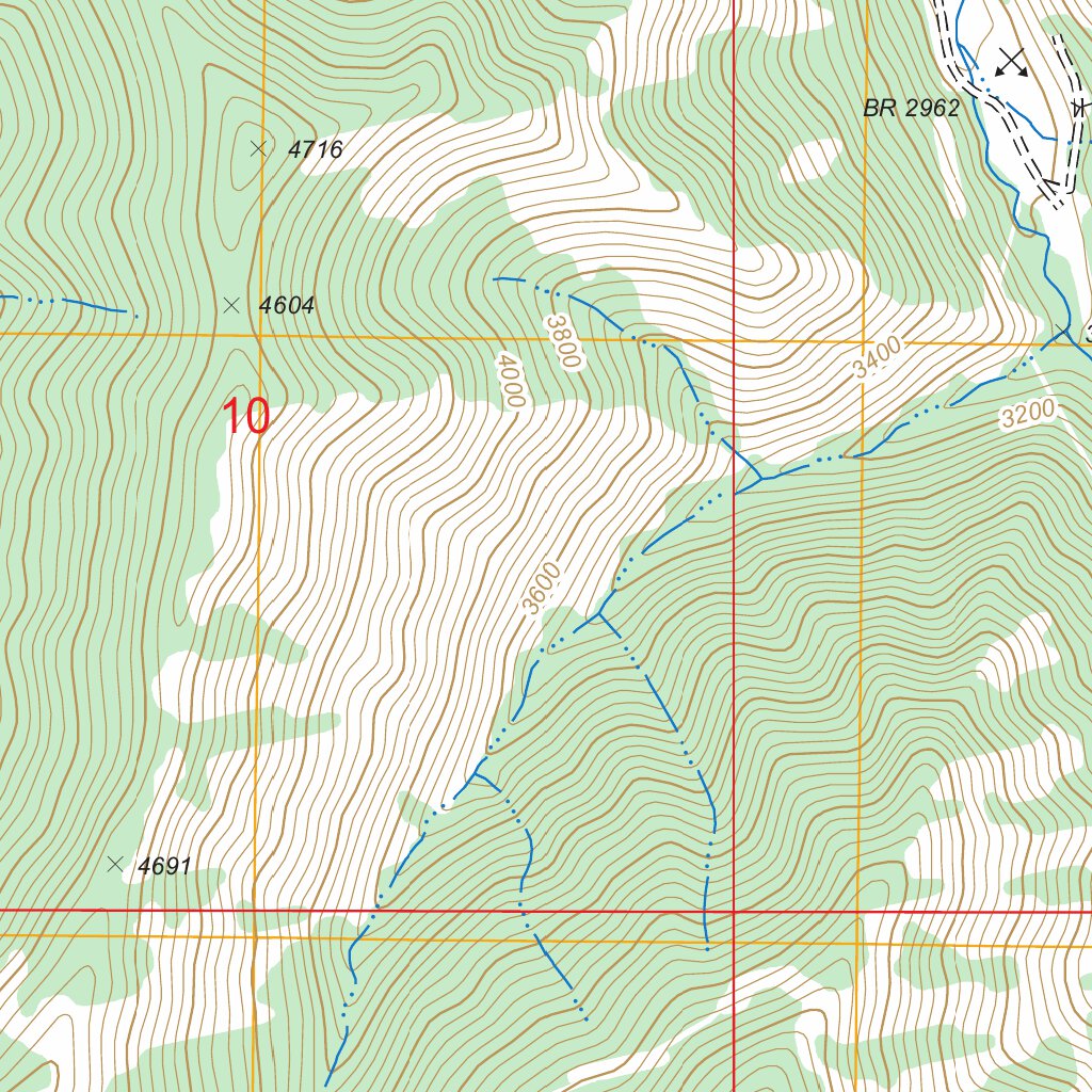 Masonia, ID FSTopo Legacy Map by US Forest Service - Topo | Avenza Maps
