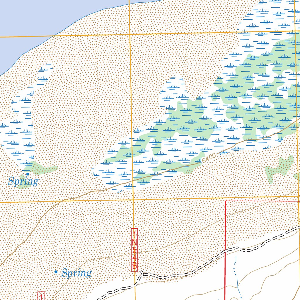 Mono Mills, CA FSTopo Legacy Map by US Forest Service - Topo | Avenza Maps