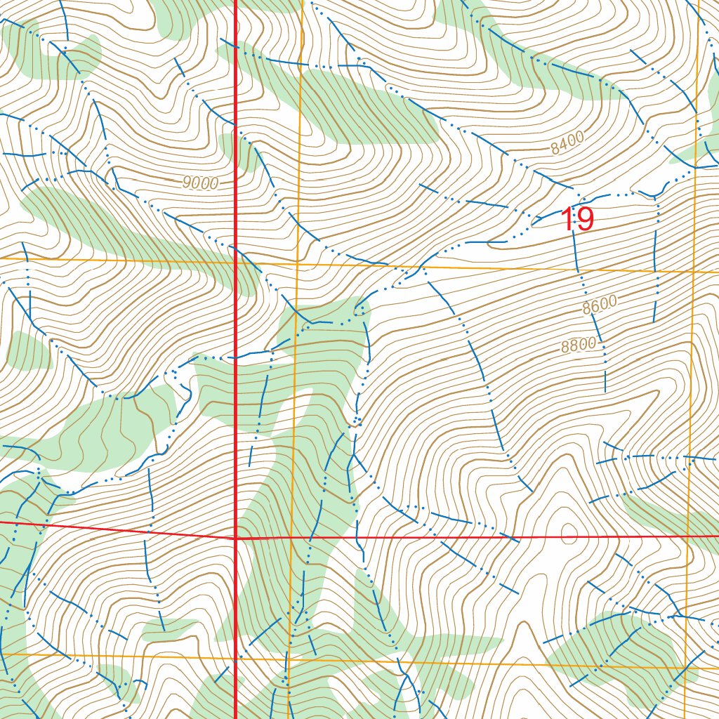 Phelps Mountain, WY FSTopo Map by US Forest Service - Topo | Avenza Maps