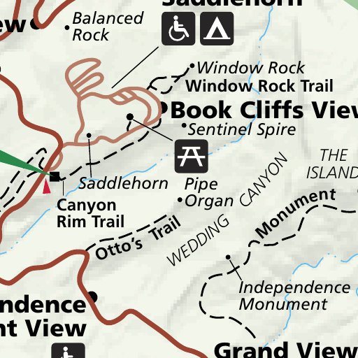 Colorado National Monument Map by US National Park Service | Avenza Maps