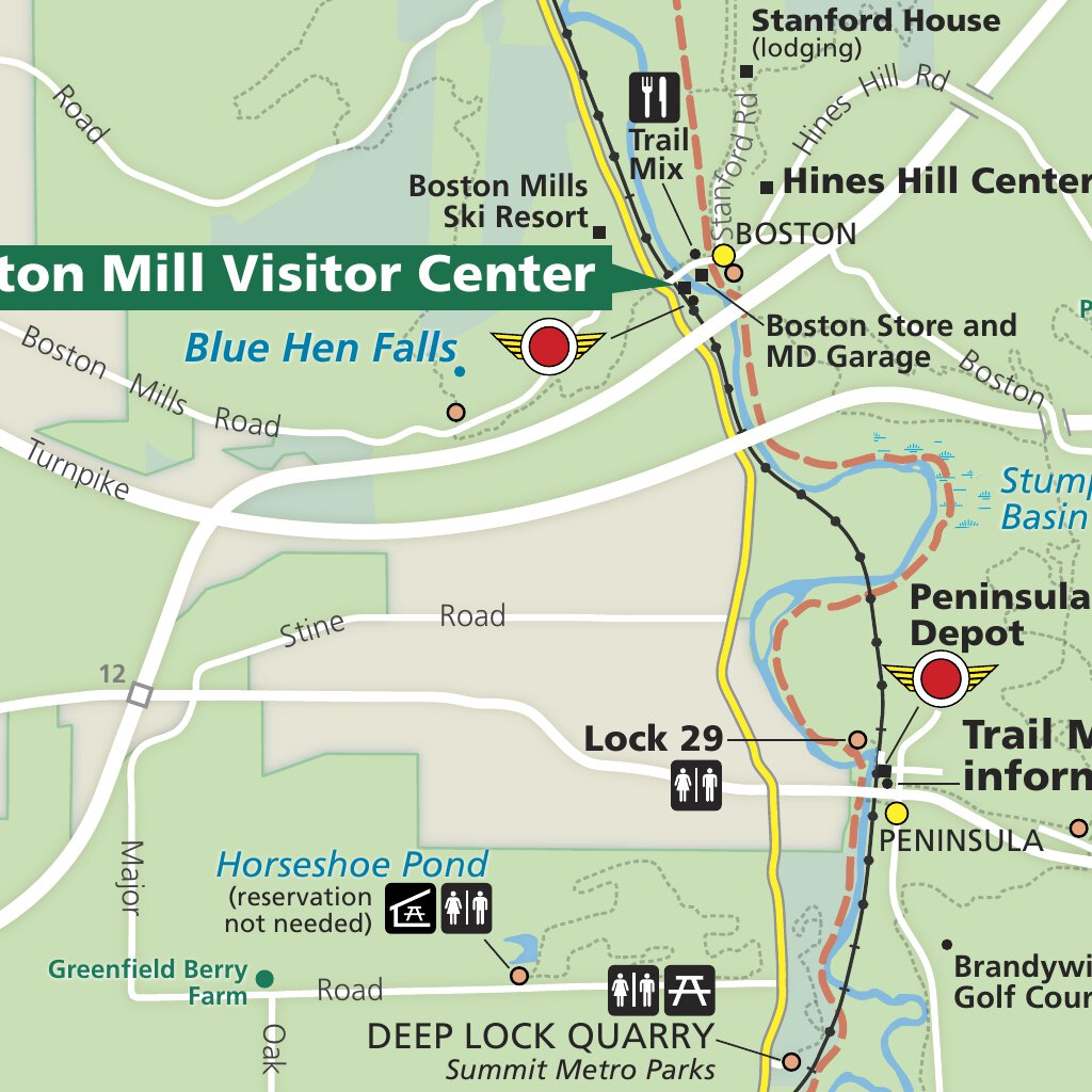 Cuyahoga Valley National Park Map by US National Park Service | Avenza Maps