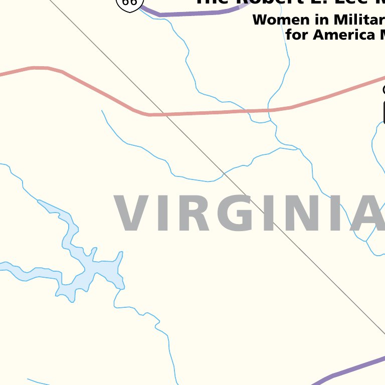 George Washington Memorial Parkway Map by US National Park Service ...