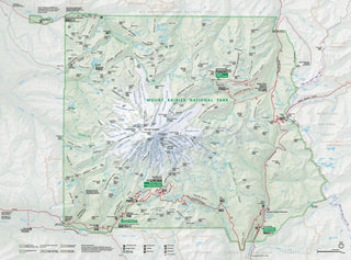 Slope Hazard Map - Mount Rainier by GPSki Maps | Avenza Maps