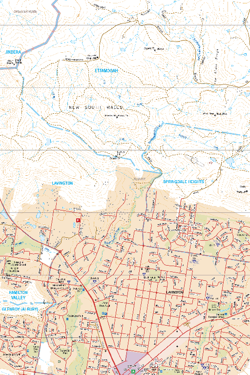 Albury-Wodonga 02 - Spatial Vision's Vicmap Book (North East Edition 8 ...