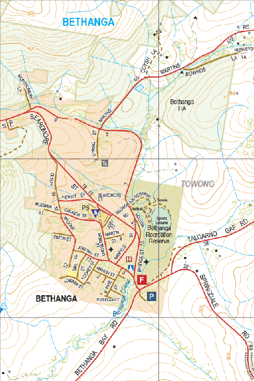 Bethanga - Spatial Vision's Vicmap Book (North East Edition 8, 2025 ...