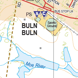 Brandy Creek - Buln Buln - Spatial Vision's Vicmap Book (South East ...