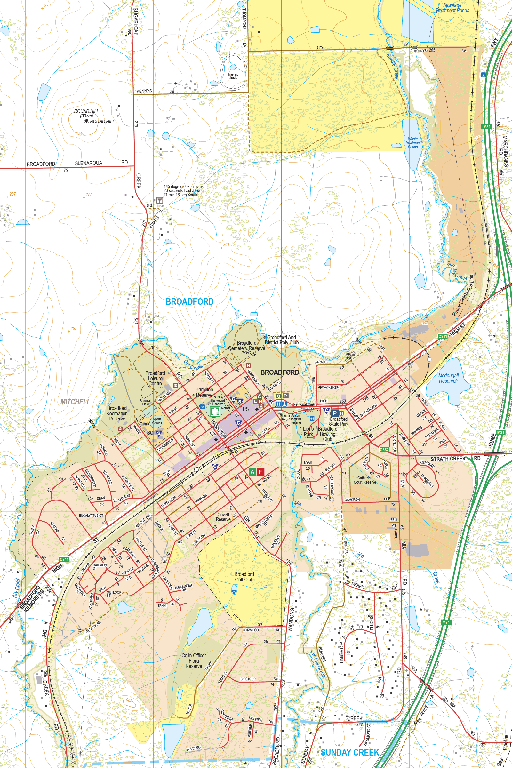 Broadford - Spatial Vision's Vicmap Book (North East Edition 8, 2025 ...
