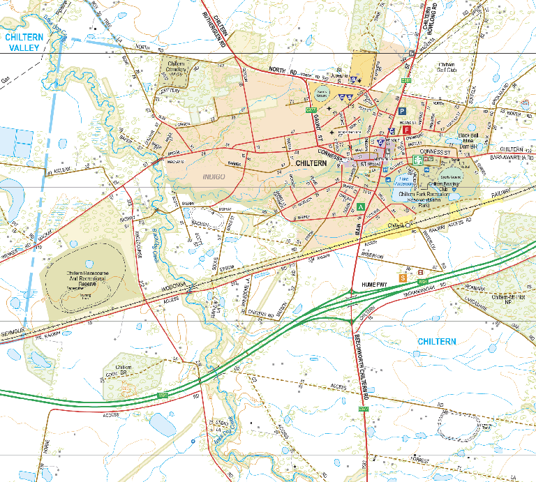 Chiltern - Spatial Vision's Vicmap Book (North East Edition 8, 2025 ...