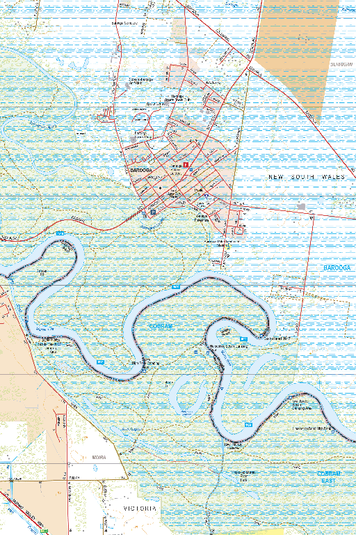 Cobram-Barooga 02 - Spatial Vision's Vicmap Book (North East Edition 8 ...