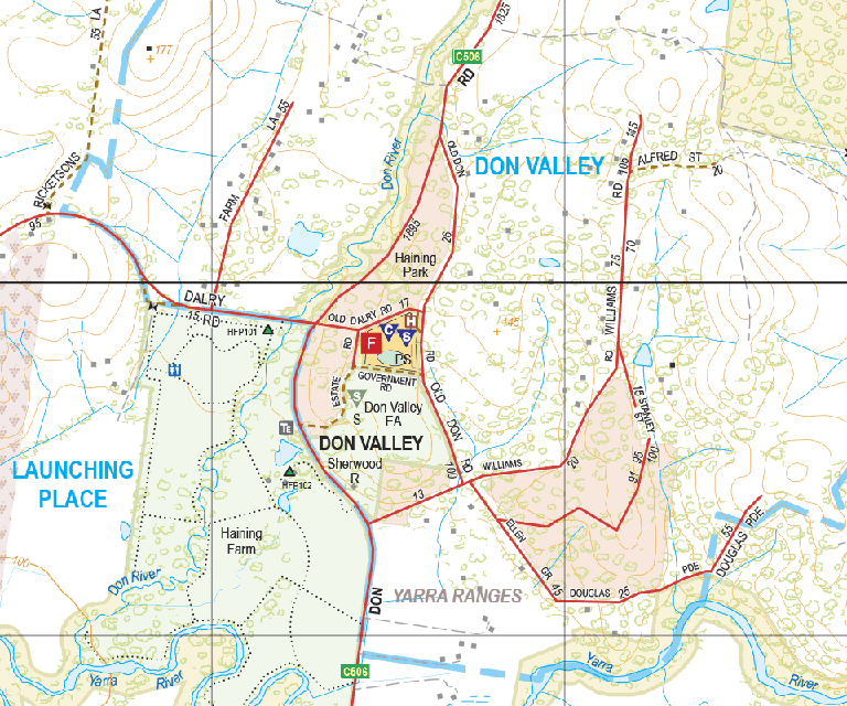 Don Valley - Spatial Vision's Vicmap Book (South East Edition 8, 2025 ...