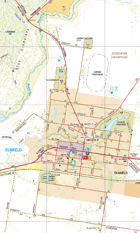 Dunkeld - Spatial Vision's Vicmap Book (South West Edition 8, 2025 ...
