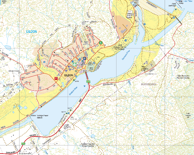 Eildon - Spatial Vision's Vicmap Book (North East Edition 8, 2025) Map ...