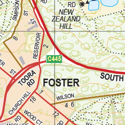 Foster - Spatial Vision's Vicmap Book (South East Edition 8, 2025) Map ...