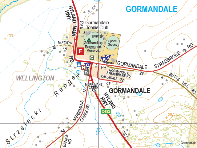 Gormandale - Spatial Vision's Vicmap Book (South East Edition 8, 2025 ...