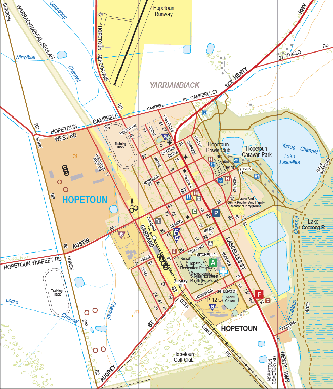 Hopetoun - Spatial Vision's Vicmap Book (South West Edition 8, 2025 ...