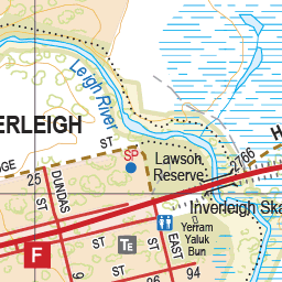 Inverleigh - Spatial Vision's Vicmap Book (Central Edition 8, 2025 ...