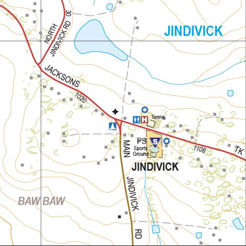 Jindivick - Spatial Vision's Vicmap Book (South East Edition 8, 2025 ...