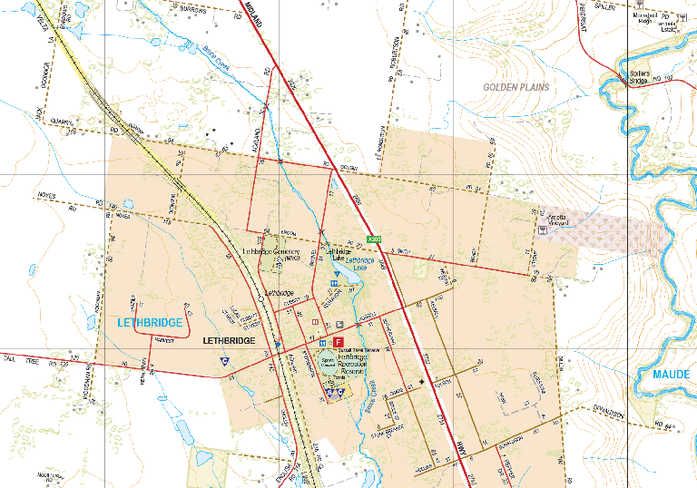 Lethbridge - Spatial Vision's Vicmap Book (Central Edition 8, 2025 ...