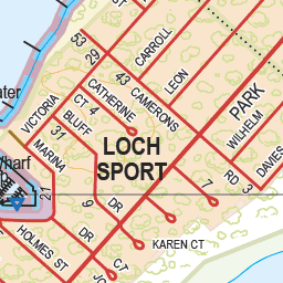 Loch Sport 01 - Spatial Vision's Vicmap Book (South East Edition 8 ...