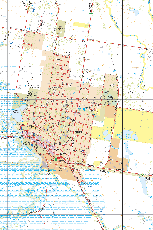 Maffra - Spatial Vision's Vicmap Book (South East Edition 8, 2025) Map ...