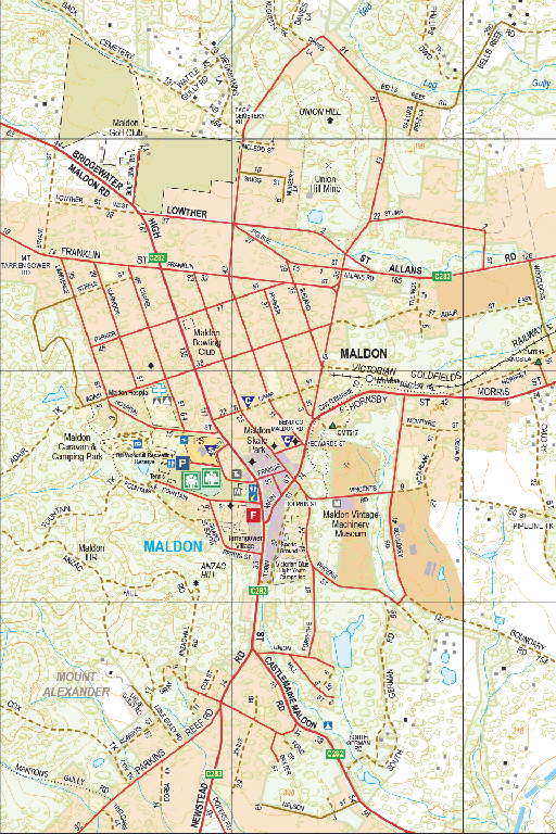 Maldon - Spatial Vision's Vicmap Book (Central Edition 8, 2025 Update ...