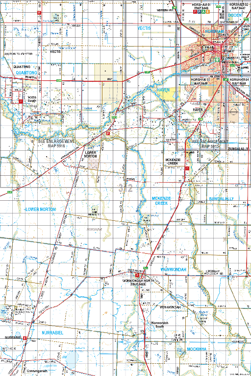 Map 312 - Spatial Vision's Vicmap Book (South West Edition 8, 2025 Update) - 100K Series by ...