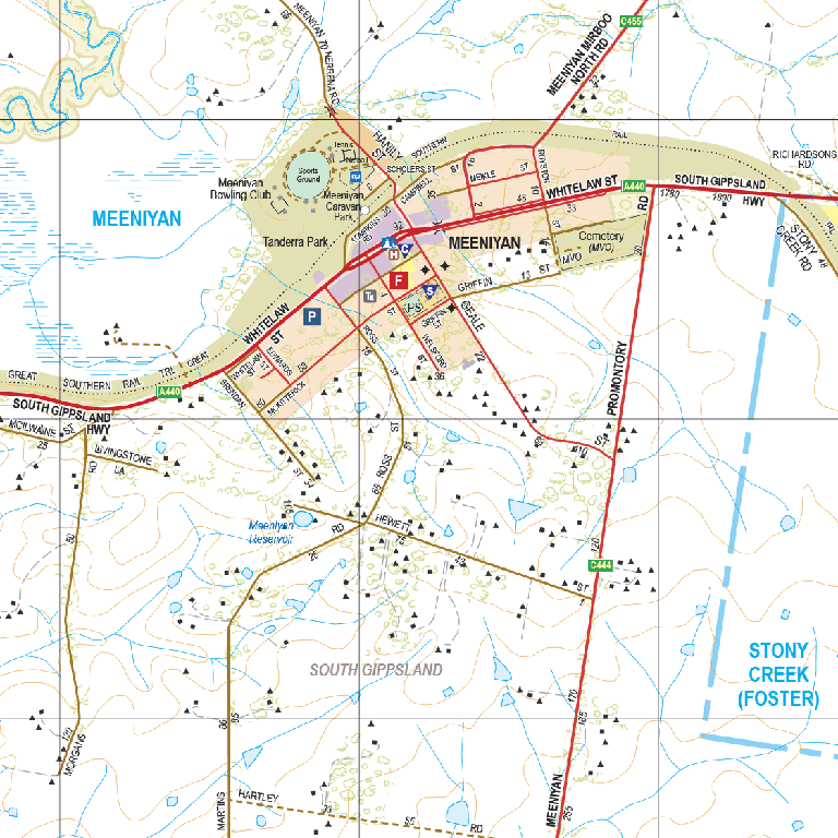 Meeniyan - Spatial Vision's Vicmap Book (South East Edition 8, 2025 ...