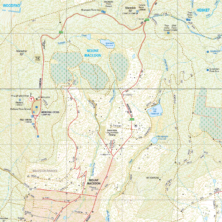 Mount Macedon - Spatial Vision's Vicmap Book (Central Edition 8, 2025 ...