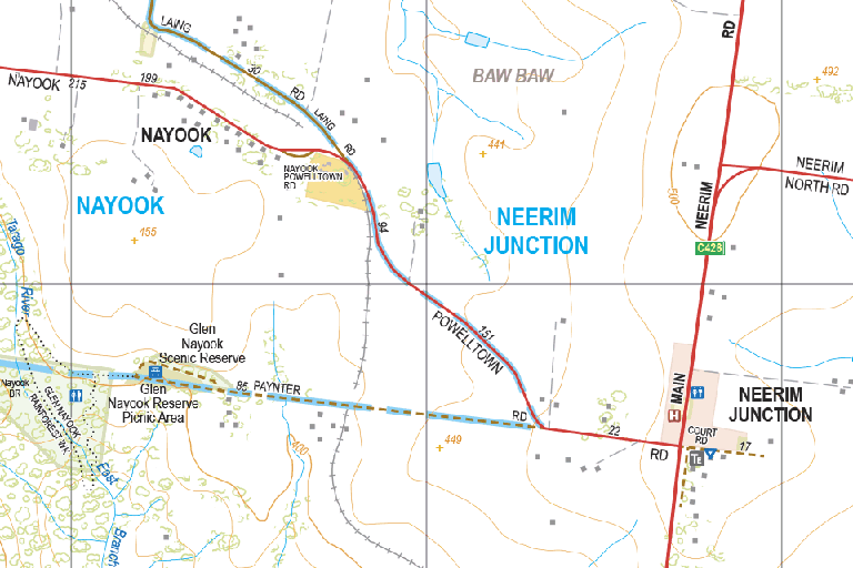 Neerim Junction - Spatial Vision's Vicmap Book (South East Edition 8 ...