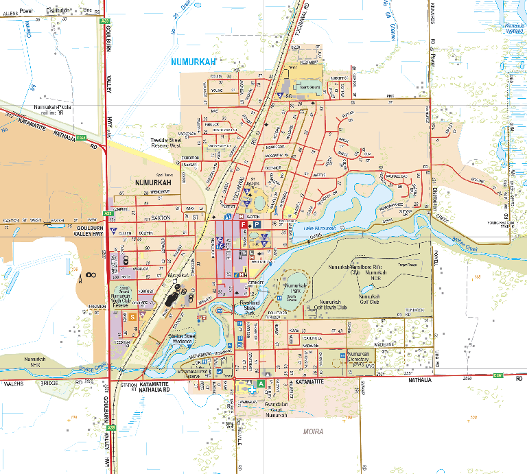 Numurkah - Spatial Vision's Vicmap Book (North East Edition 8, 2025 ...