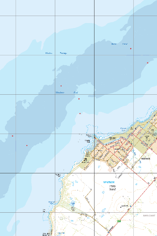 Phillip Island 01 - Spatial Vision's Vicmap Book (Central Edition 8 ...