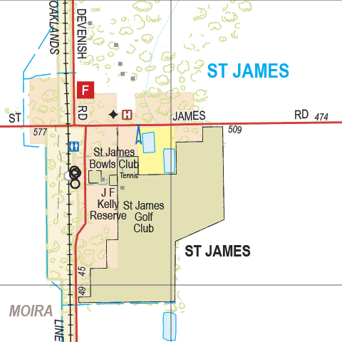 Saint James - Spatial Vision's Vicmap Book (North East Edition 8, 2025 ...