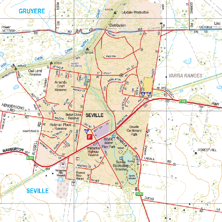 Seville - Spatial Vision's Vicmap Book (Central Edition 8, 2025 Update ...