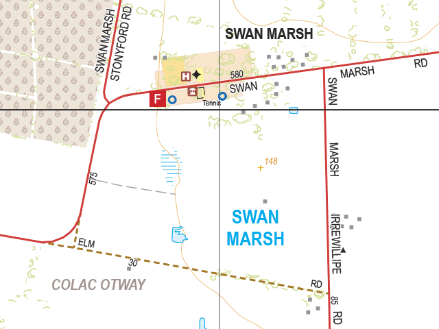 Swan Marsh - Spatial Vision's Vicmap Book (South West Edition 8, 2025 ...