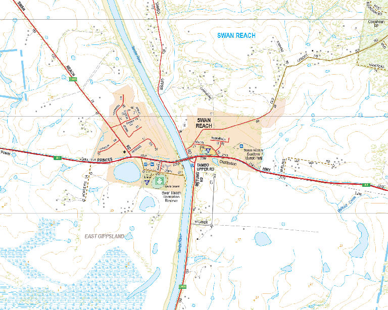 Swan Reach - Spatial Vision's Vicmap Book (South East Edition 8, 2025 ...
