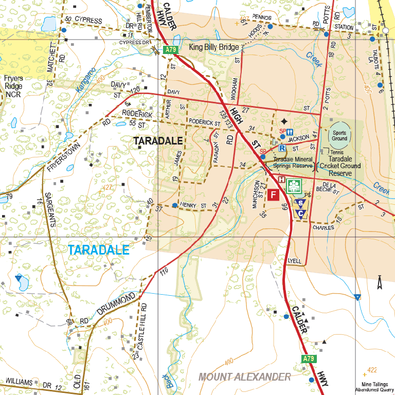 Taradale - Spatial Vision's Vicmap Book (Central Edition 8, 2025 Update ...