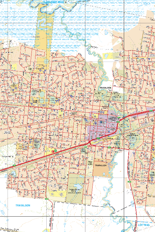 Traralgon 02 - Spatial Vision's Vicmap Book (South East Edition 8, 2025 ...